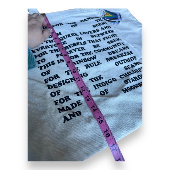 Target | Bags | Lgbtqia Pride Poem Blu Blackboybe Large Tote Bag ...